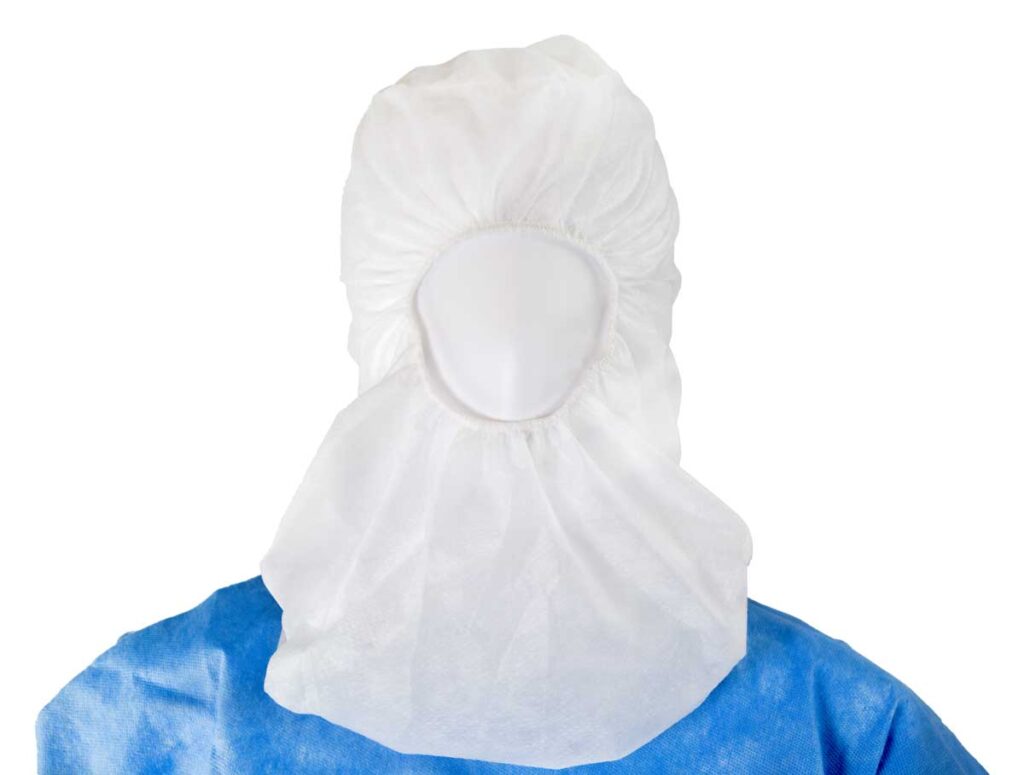 Polypro Cleanroom Hood & Beard Cover - HPK Industries